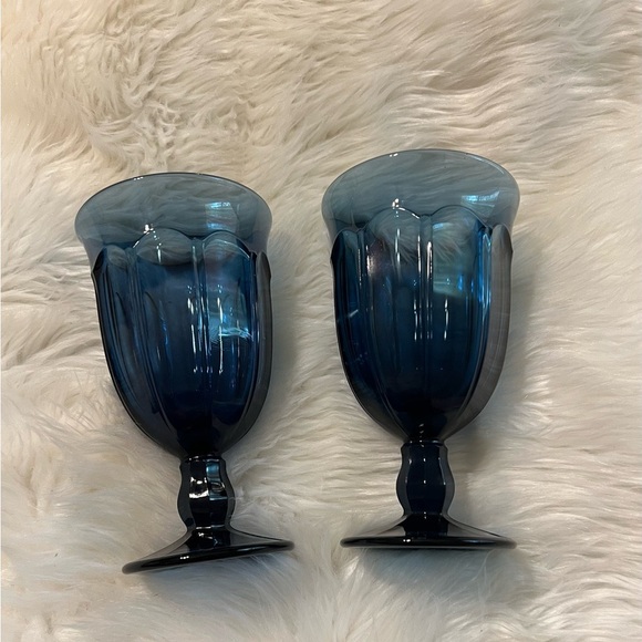 Noritake | Dining | Noritake Provincialcolonial Dark Blue Tea Glasses ...